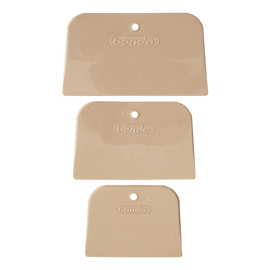 3M Bondo 3-PACK PLASTIC SPREADERS Marine Auto Body Repair REUSABLE ...