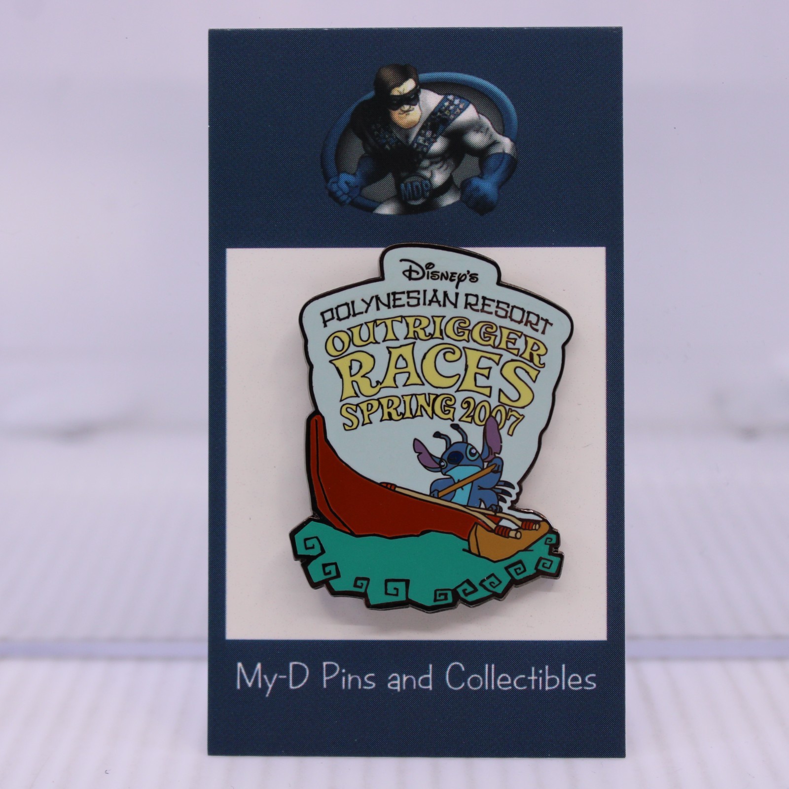 C2 Disney WDW LE Pin Cast Member Exclusive Outrigger Races Lilo ...