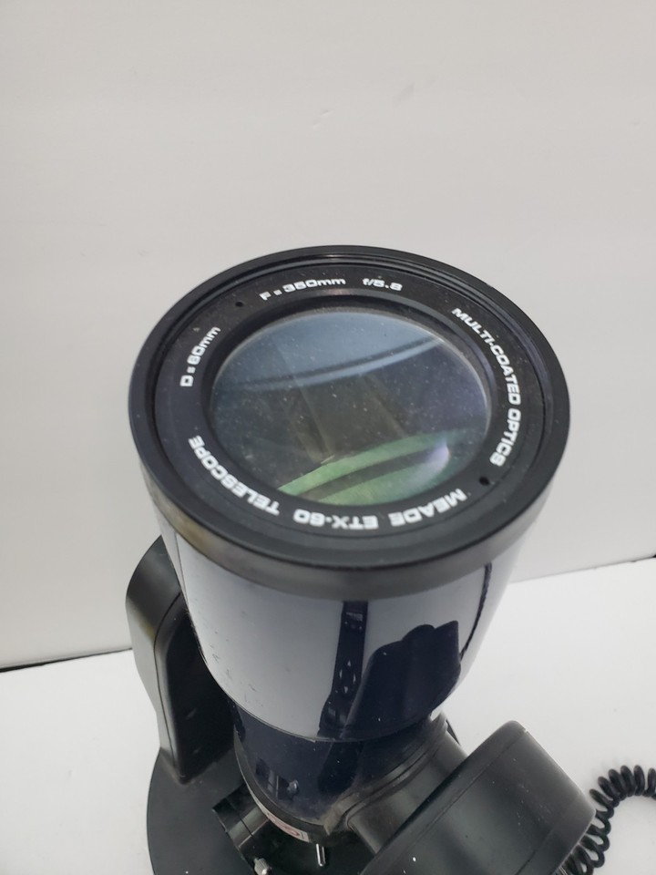 Meade ETX-60 Refractor Telescope w. Autostar Hand Controller | eBay