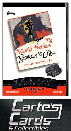 1938 World Series 2004 Topps FC1938 Fall Classic Covers New York ...