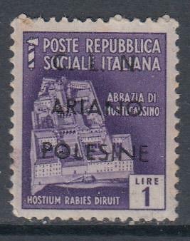 ITALY CLN Ariano Polesine n.11 cv 120$ MNH** (1945 National Partisan ...