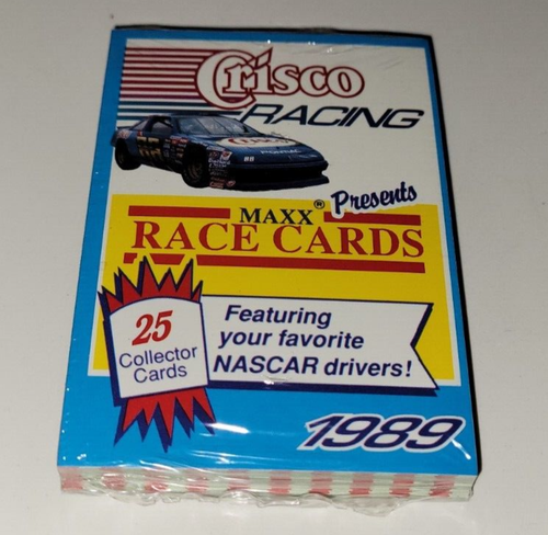 1989 CRISCO RACE CARDS Complete FACTORY SEALED Maxx SET Dale Earnhardt ...