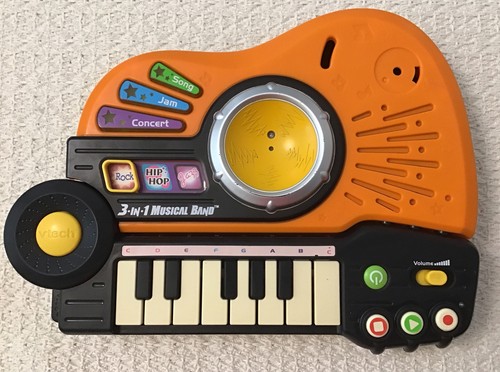 VTech 3-in-1 Musical Band - Piano Drum & Guitar, Jazz Hip-Hop & Rock ...