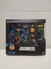 G.I. Joe 6" Classified Series Tiger Force Roadblock, Tripwire, & M.A.C ...