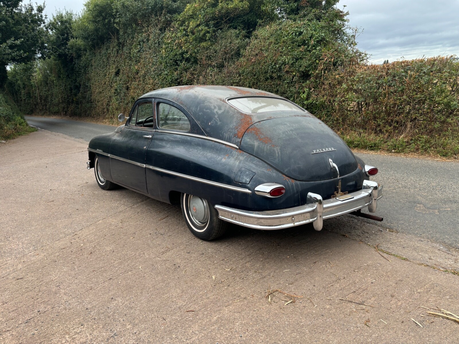 1949 Packard Deluxe Eight Coupe Lhd 2 Door Hotrod Project American ...