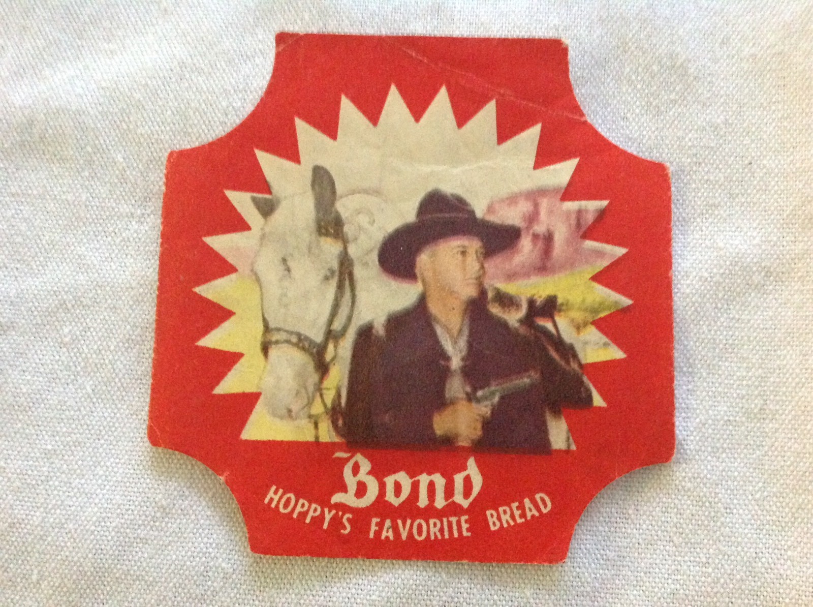 hopalong cassidy Bond Bread Original Label | eBay