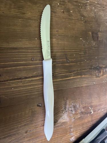 Cutco Table Steak Knife #1759 KK Pearl White Handle LkNw EUC!!! | eBay