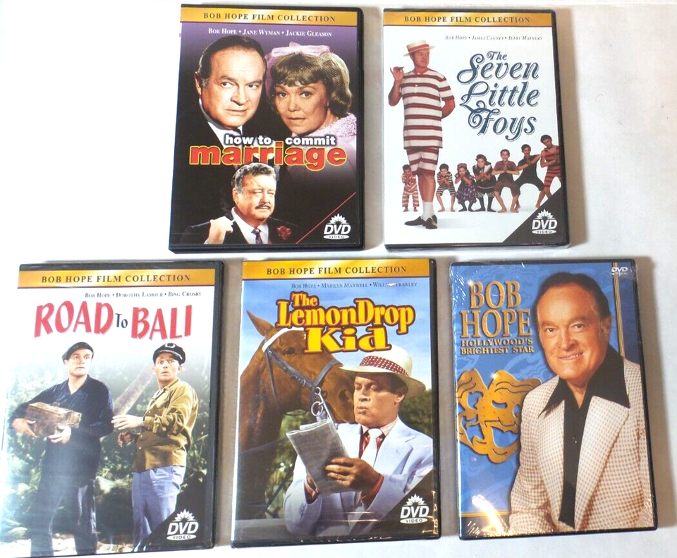 Bob Hope Film Collection Collector's Edition Set Box Set of 5 DVDs ...