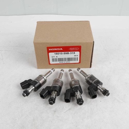 Set of 4 GDI Fuel Injectors Fits Honda Civic CR-V Accord 1.5L 16010-59B ...