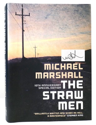 Michael Marshall THE STRAW MEN SIGNED 1st Edition 1st Printing | eBay