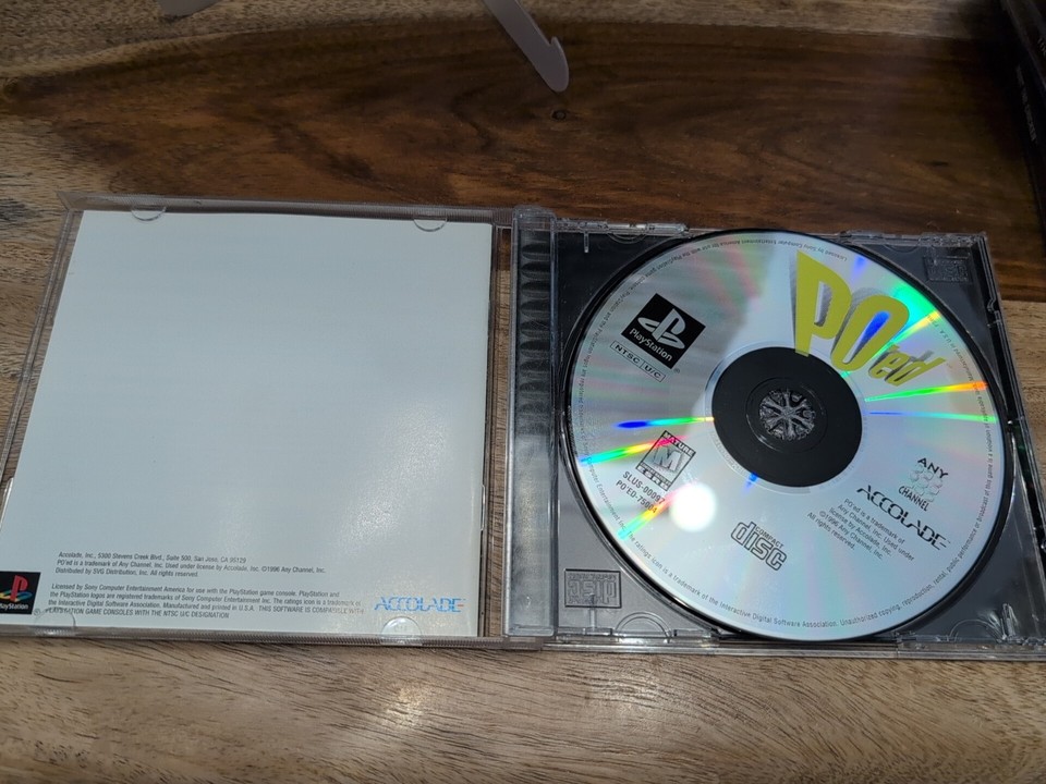 PO'ed (Sony PlayStation PS1, 1996) Cib Complete - Tested | eBay