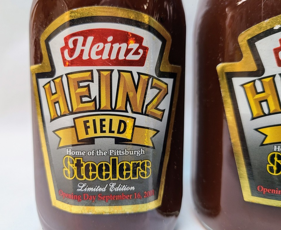 (2) 2001 Heinz Field Opening Day Pittsburgh Steelers Heinz Ketchup ...