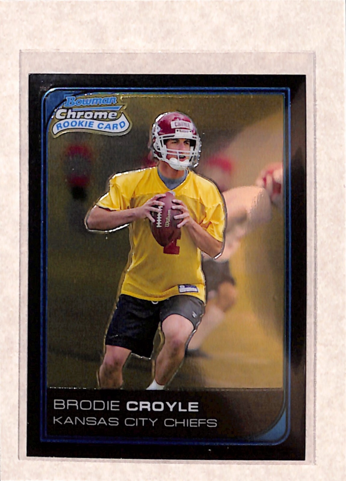 2006 Bowman Chrome Rookie 236 Brodie Croyle RC NM | eBay