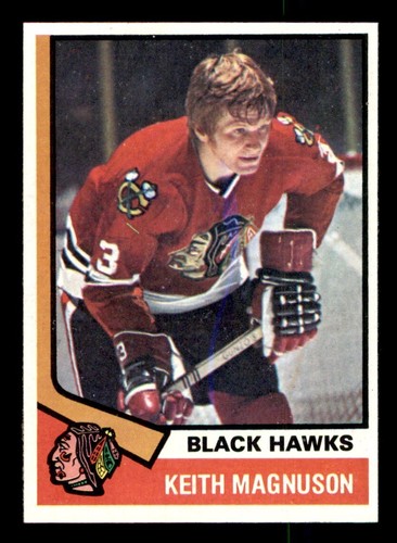 1974 Topps Hockey #75 Keith Magnuson NM/MT *d2 | eBay