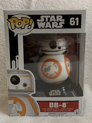 STAR WARS BB8 Funko Pop BB-8 #61 Force Awakens Licensed Vinyl Figure | eBay