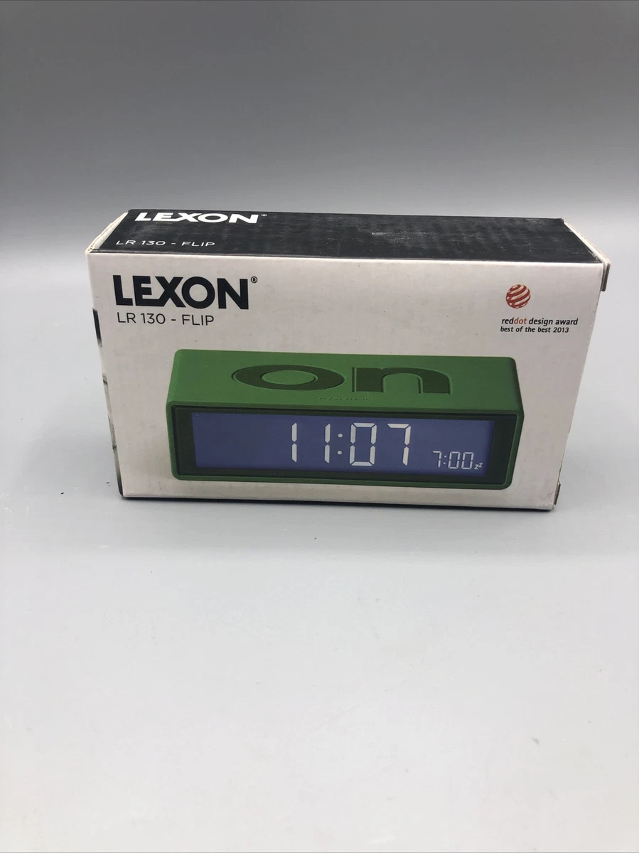 Flip Alarm Clock Lexon