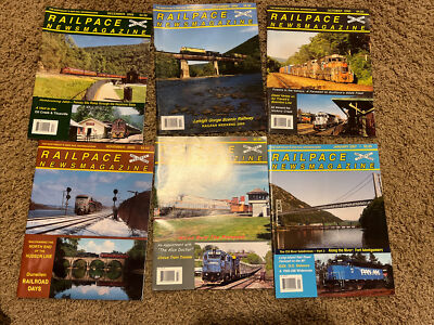 RailPace News Magazine 2000-05-06 Trains w. Color Photos Lot Of 6 | eBay