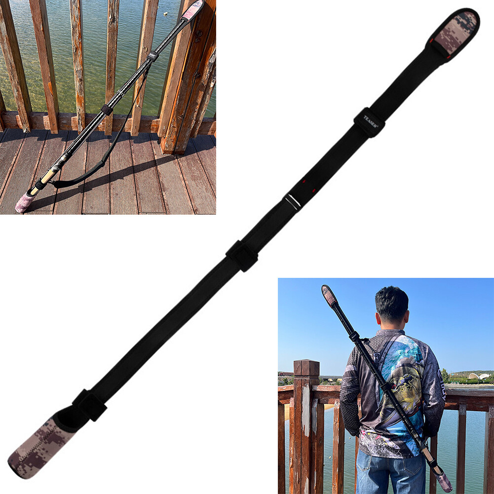 S/L Fishing Pole Sleeves Rod Protector Rod Durable Sock Fishing Rod ...