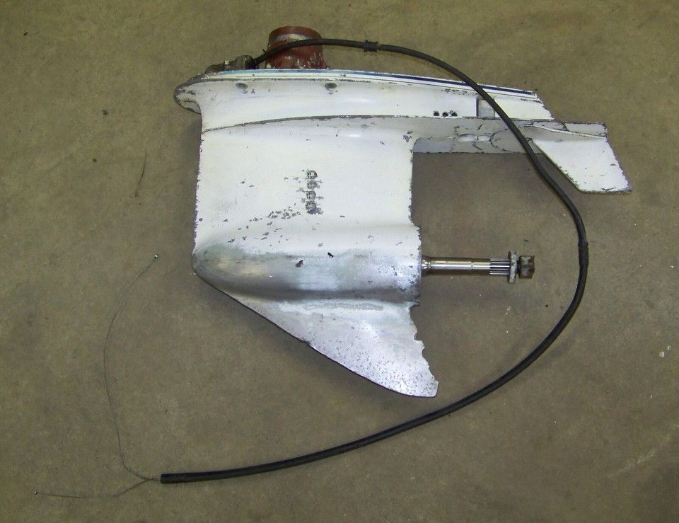 OMC STRINGER V6 & V8 800 CYLINDER 3.8L 5.0L 5.7L LOWER UNIT WITH SHIFT ...