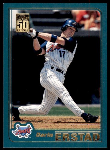 2001 Topps Darin Erstad . Anaheim Angels #80 | eBay