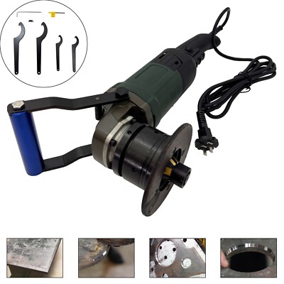 220-240V 1PH Portable Curved Beveling Machine Steel Plate Chamfering ...
