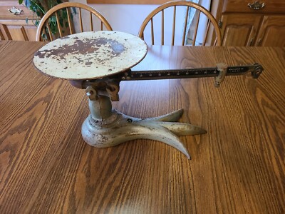 Vintage Crow Foot Mercantile Beam Scale Jacobs Detecto No Weights crows ...