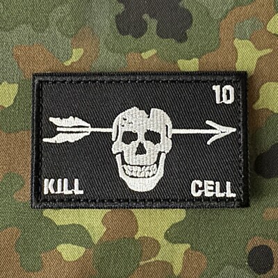 Forward Observations Group 10th SFG KILL CELL Embroidered Patch Hook ...