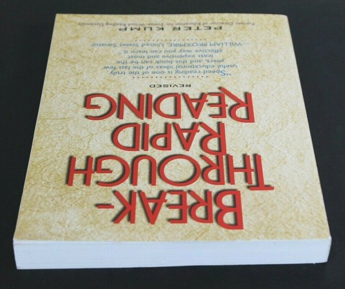 BREAK-THROUGH RAPID READING by Peter Kump (Paperback) ^ NEW ...