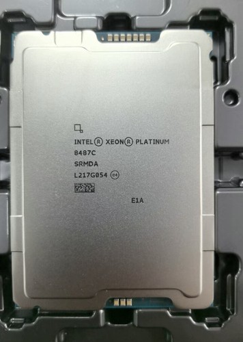 Intel Xeon Platinum 8487C QS 350W CPU 1.9GHZ 56 core 112 threads ...