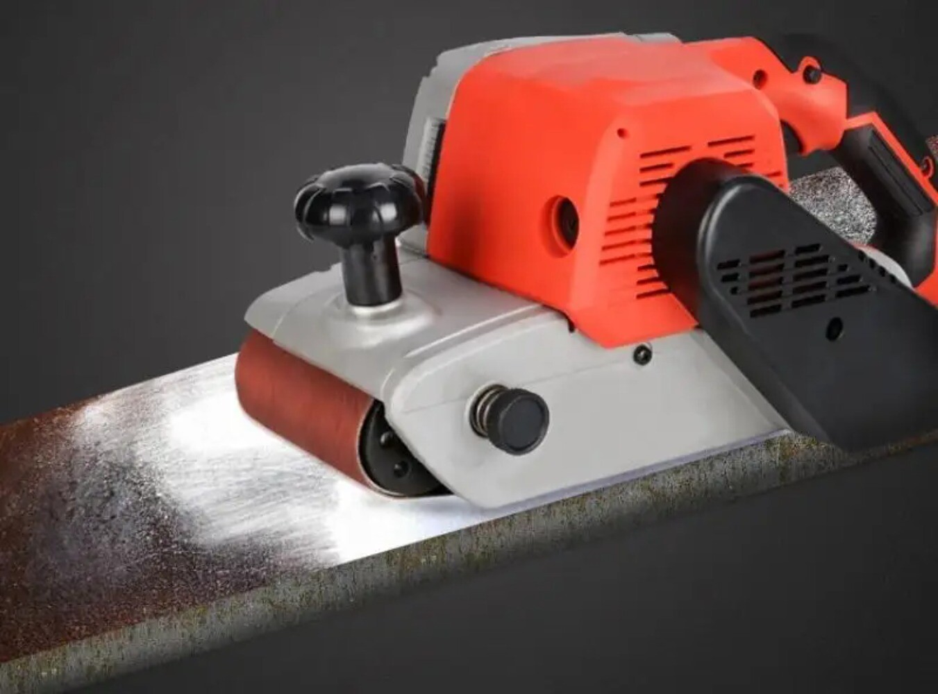 4 Inch Sanding Machine Portable Sander Tank Flat Sander Small Polishing ...