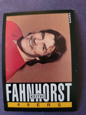 1985 Topps Football Card #154 Keith Fahnhorst – San Francisco 49ers | eBay