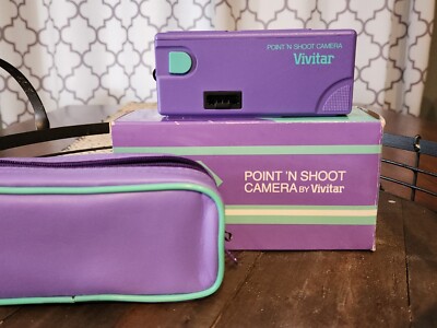 Avon Vivitar Point 'N Shoot Camera Purple | eBay