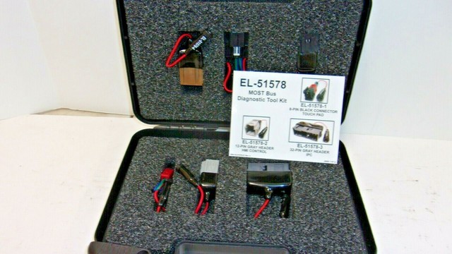 Bosch Kent Moore El-51578 Most Bus Diagnostic Tool Kit for sale online ...