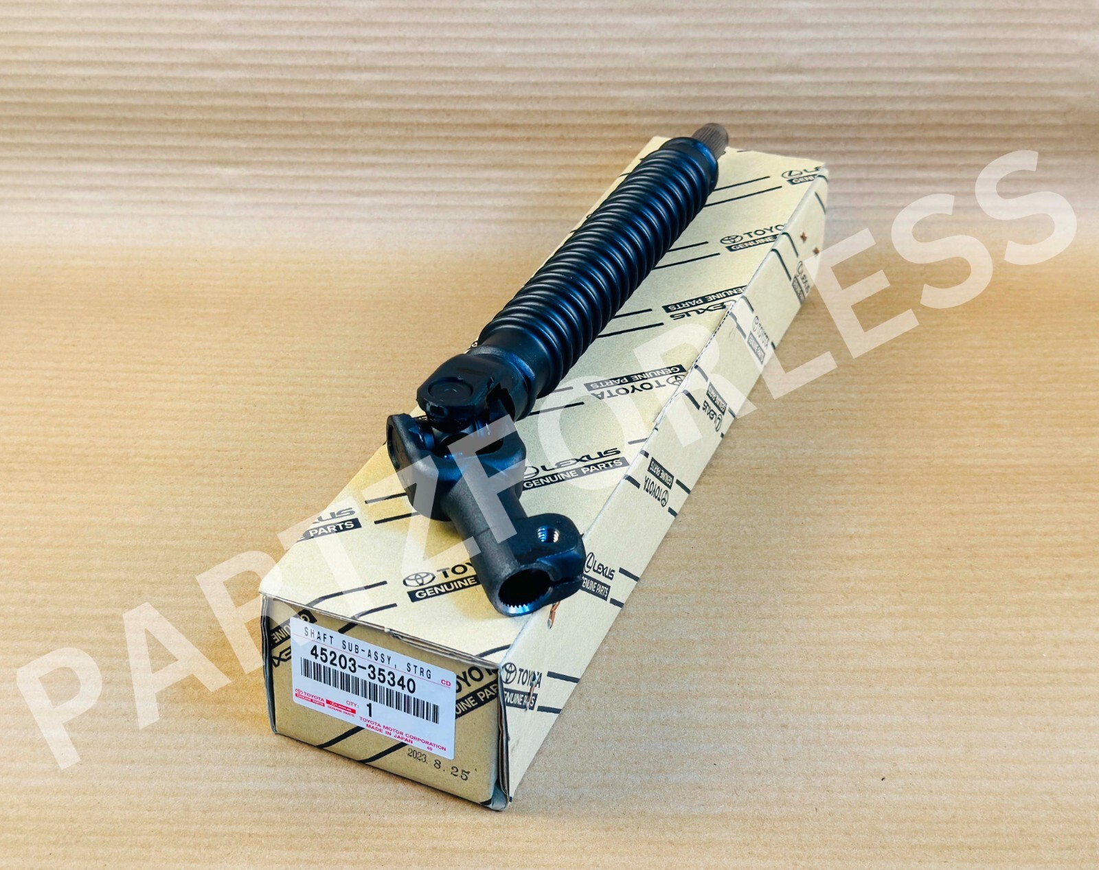 45203-35340 TOYOTA FJ Cruiser 2010-14 SHAFT SUB-ASSY, STEERING ...