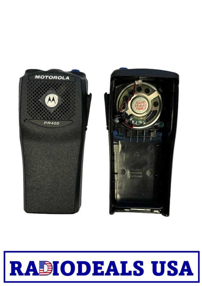 Motorola PR400 NKP Complete Housing - Black - PMLN4601 - 2 PC | eBay