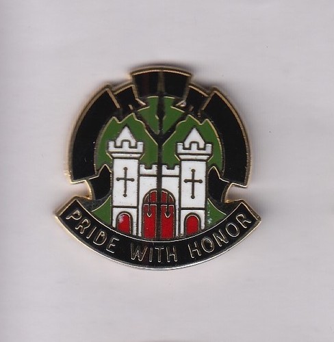 2nd MILITARY POLICE GROUP MP crest DUI badge c/b G-23 | eBay