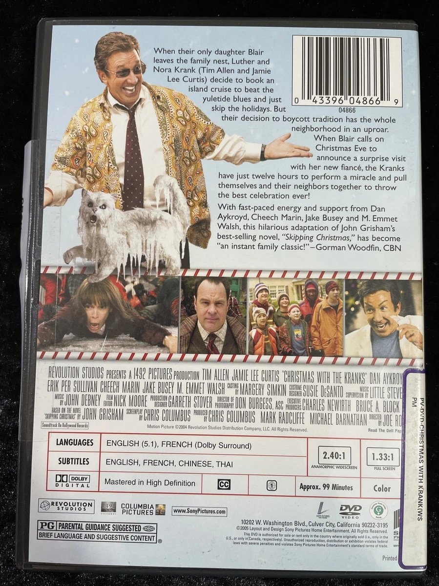 Christmas With The Kranks Dvd Cover