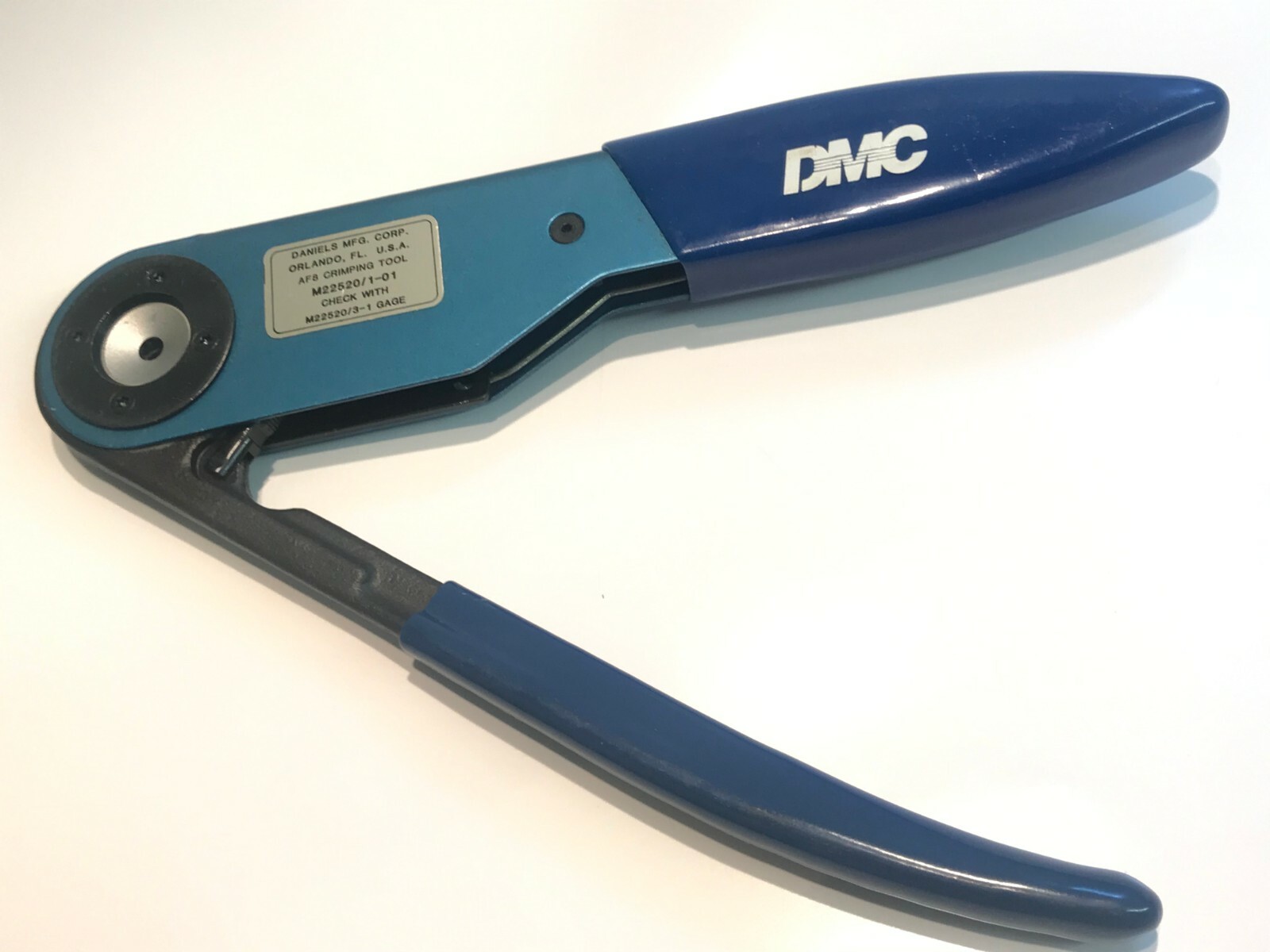 DANIELS DMC AF8 HAND CRIMP TOOL M22520/1-01 PERFECT CONDITION ad1T4 | eBay