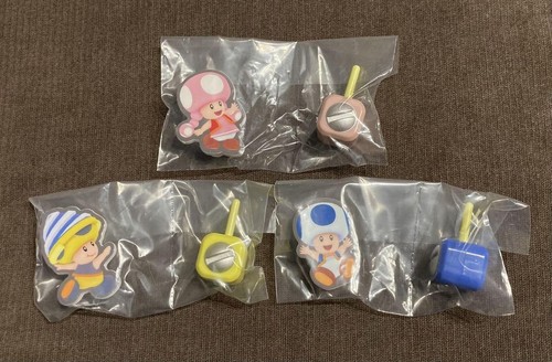 Super Mario Bros Wonder Panel Clip Stand Kinopio Blue Yoshi Used | eBay UK