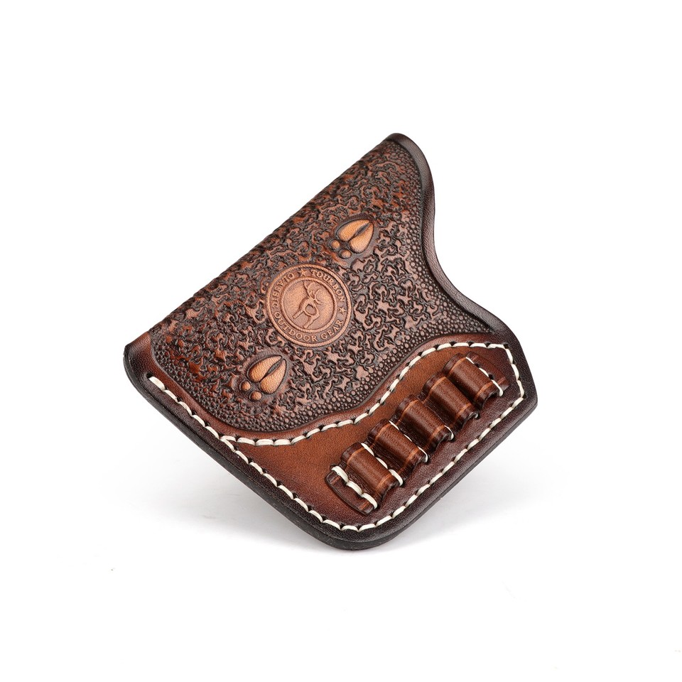 TOURBON Leather NAA .22 Mini Revolver Belt Holster Shooting Handgun ...