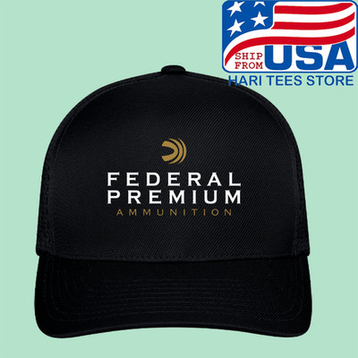 Federal Ammunition Hunting Shooting Black Hat Baseball Cap | eBay