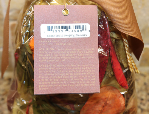 Aromatique Cinnamon Cider 14 Oz Bag Potpourri Decorative Home Fragrance ...