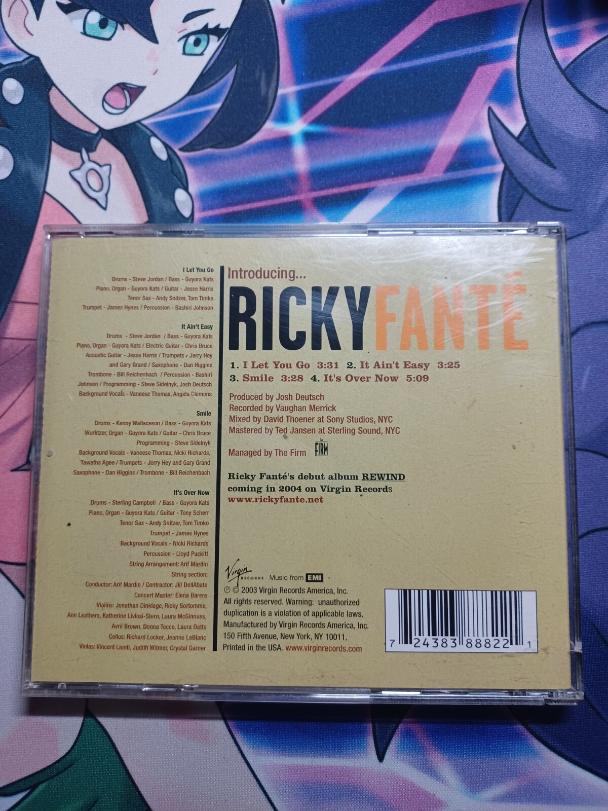 Introducing...Ricky Fanté [EP] by Ricky Fanté (CD, Nov-2003, Virgin ...