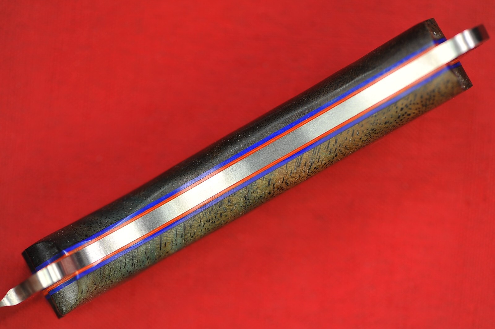 Busse Combat Custom Park Ranger .16" Satin INFI Blade, Full Bubinga ...