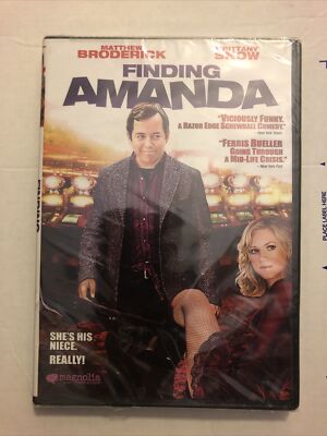 Finding Amanda (DVD, 2008) Matthew Broderick Brittany Snow Rated R Movie sealed 876964001410| eBay