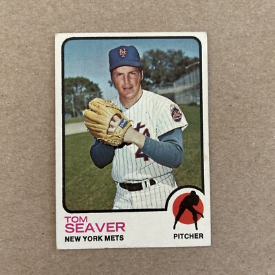 1973 Topps Baseball Tom Seaver New York Mets Card #350 | eBay