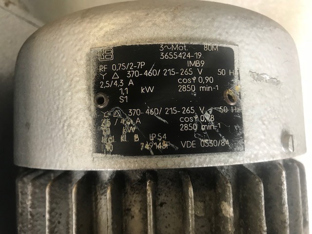 ATB 3~Motor VDE 0530/84 Vacuumpumpe | eBay