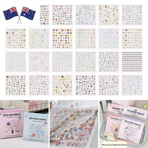 24Pcs/Set No-Repeat Cup Stickers Cartoon Stickers for Nail Art ...