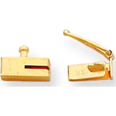 14K Gold Box Clasp 8.5mm | eBay