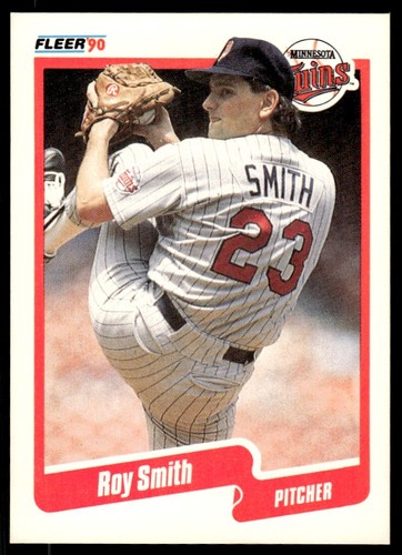 1990 Fleer Baseball Card Roy Smith Minnesota Twins #386 | eBay
